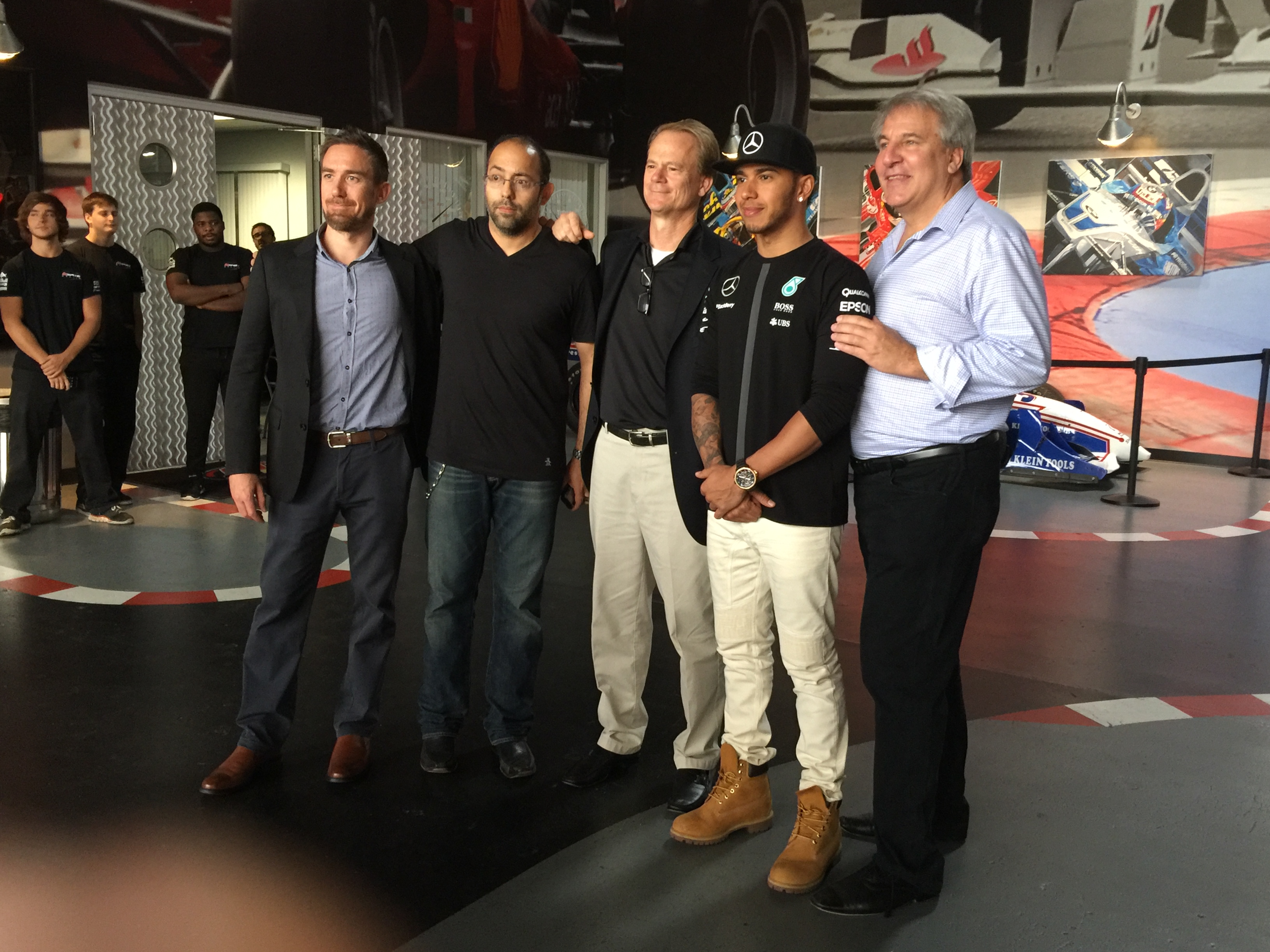 K1 Speed | 2015 USGP: Karting with Lewis Hamilton