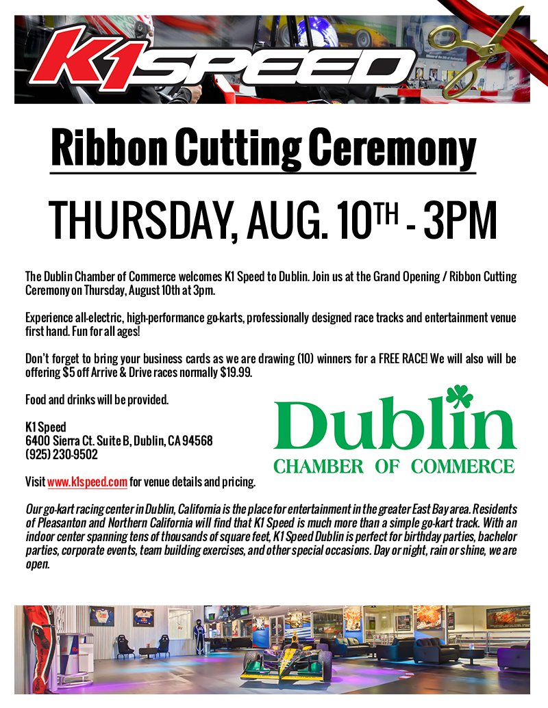 K1 Speed | Official Ribbon Cutting at K1 Speed Dublin