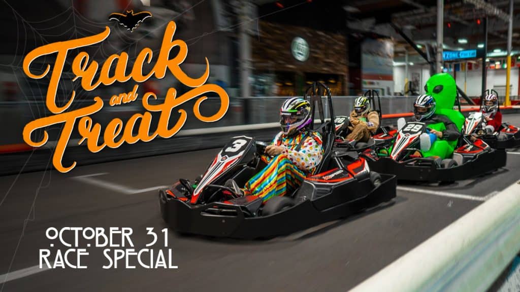 Save Money With Our Track & Treat Halloween Deal! - K1 Speed | K1 Speed