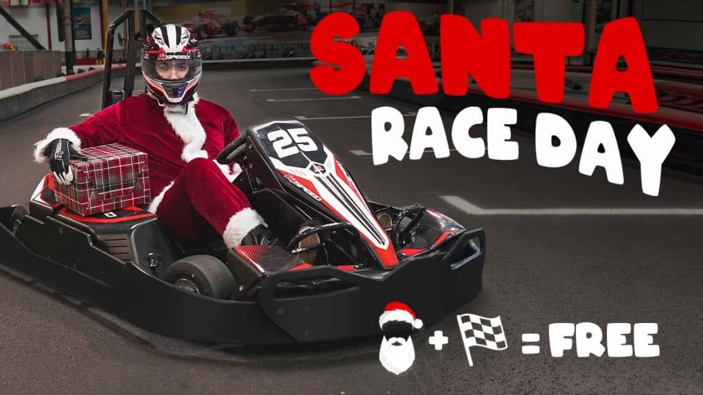 Get a Free Race When You Dress as Santa on December 18! | K1 Speed
