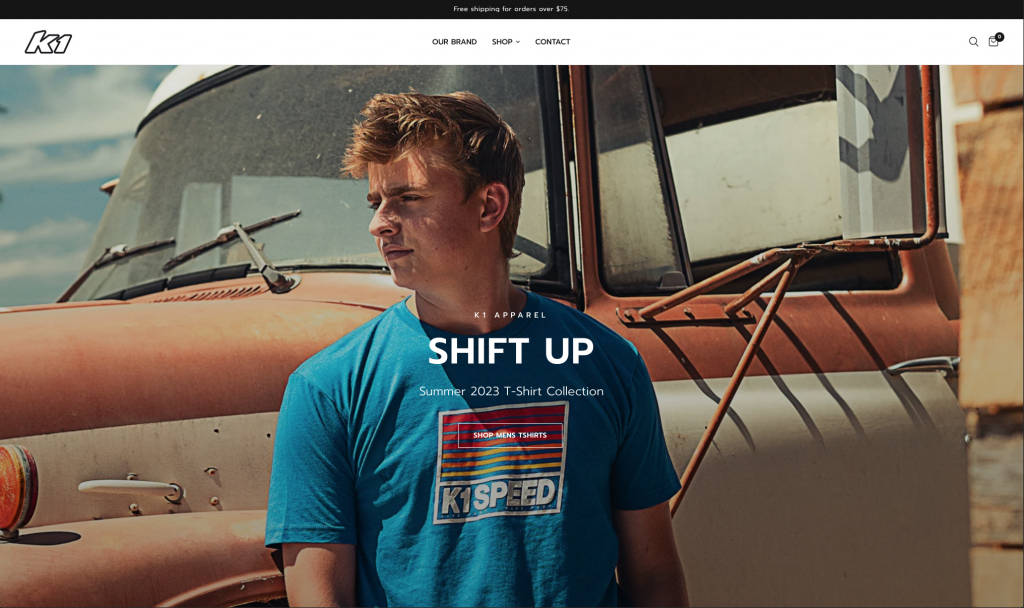 Shop Our New Online Store for K1 Merch! | K1 Speed