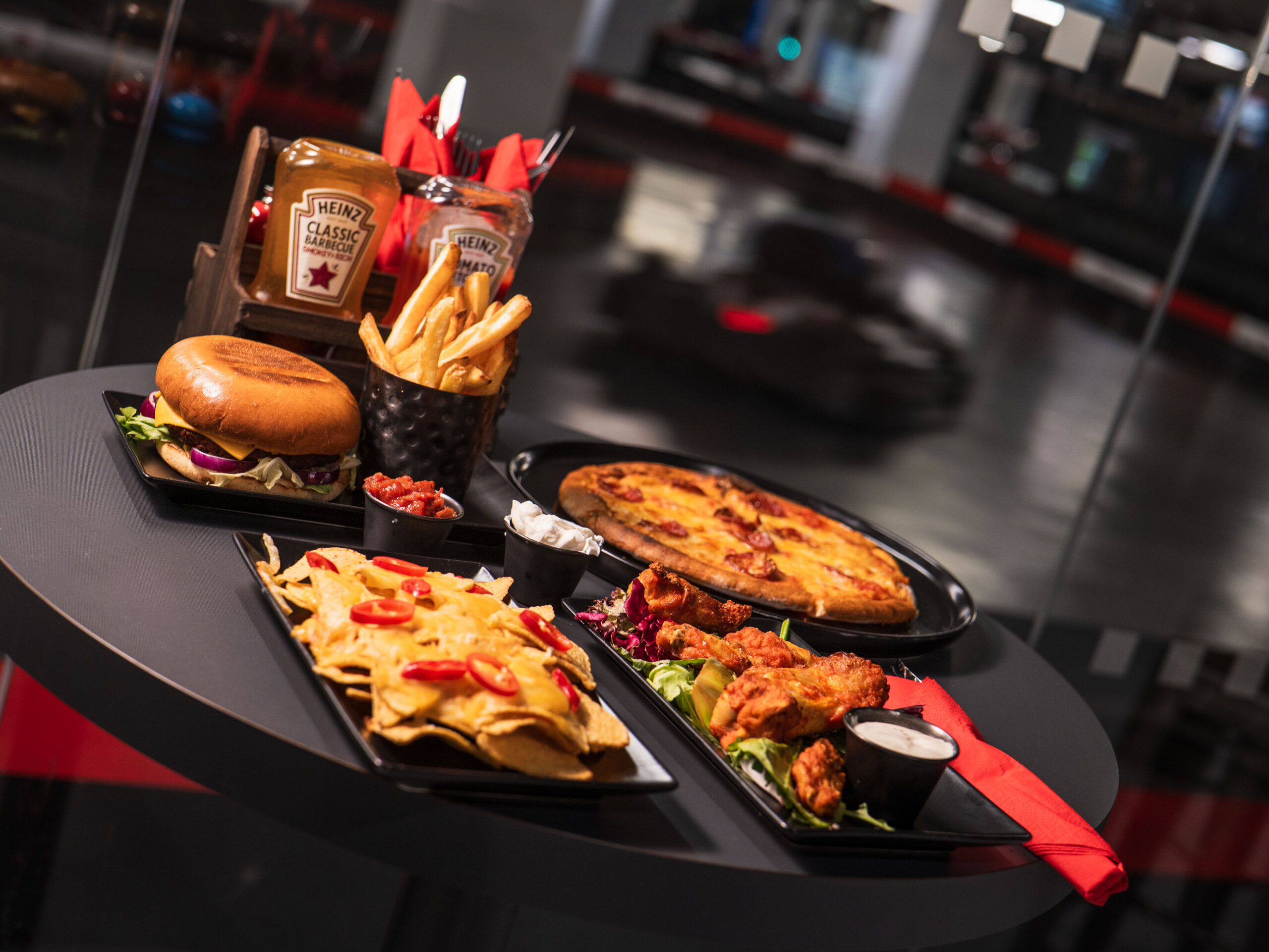 Food & Drinks at K1 Speed Canary Wharf - Central London | K1 Speed