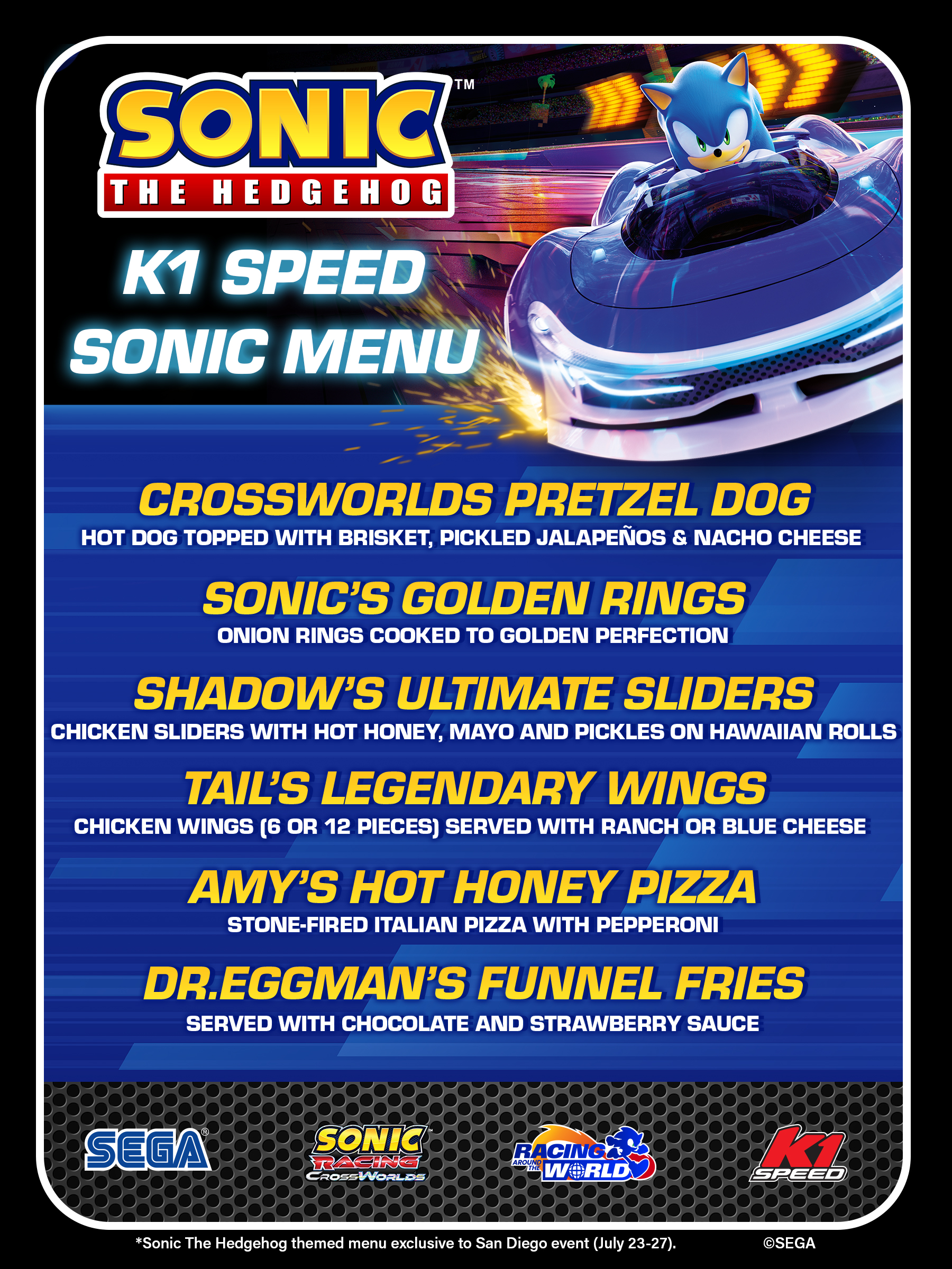 K1 Speed x Sonic the Hedgehog™ - K1 Speed | K1 Speed