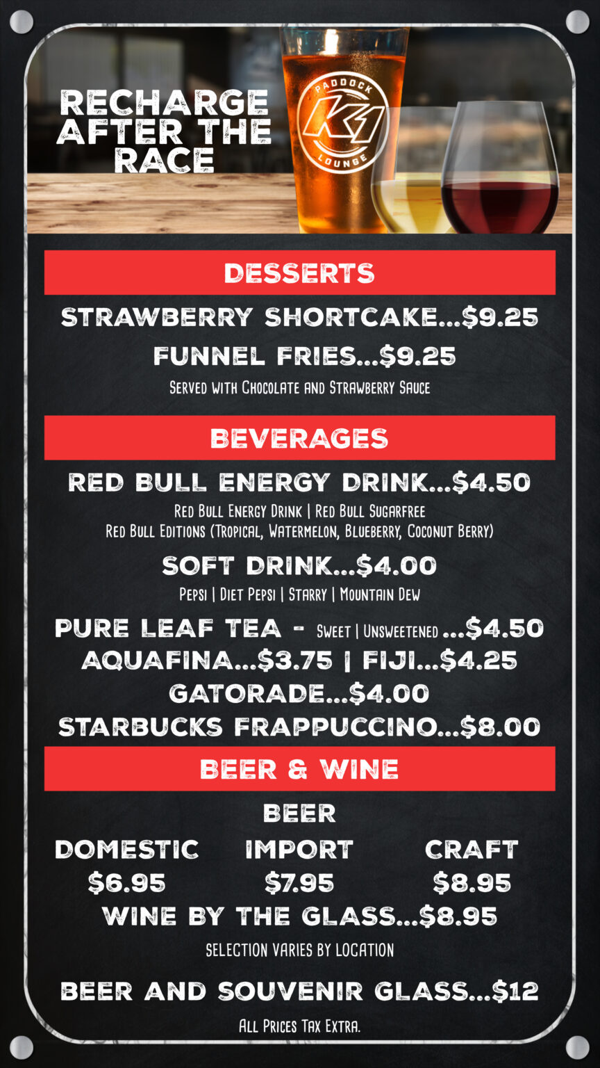 Paddock Lounge | K1 Speed