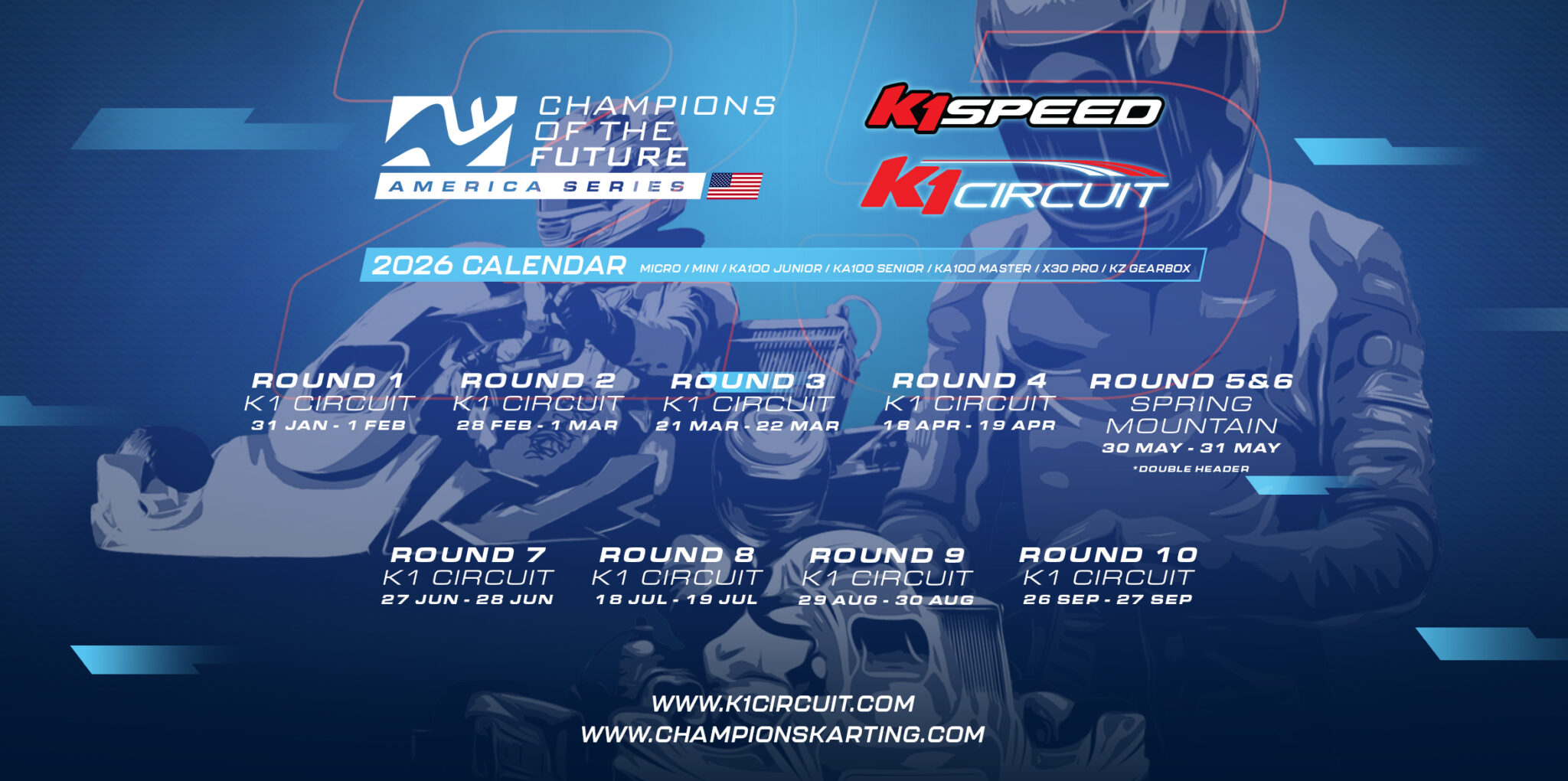Champions of the Future America Announced - K1 Speed | K1 Speed